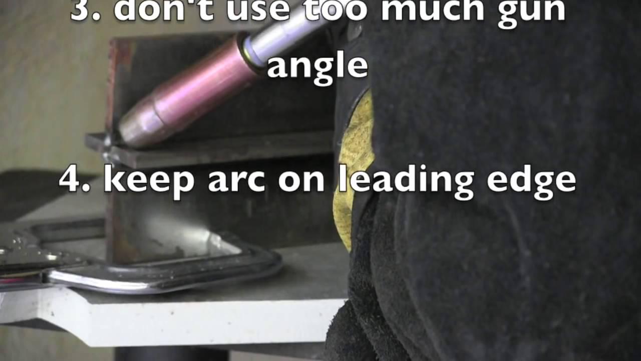 MIG Welding Basics - part 6 [ Tee Joint Drill ] - YouTube