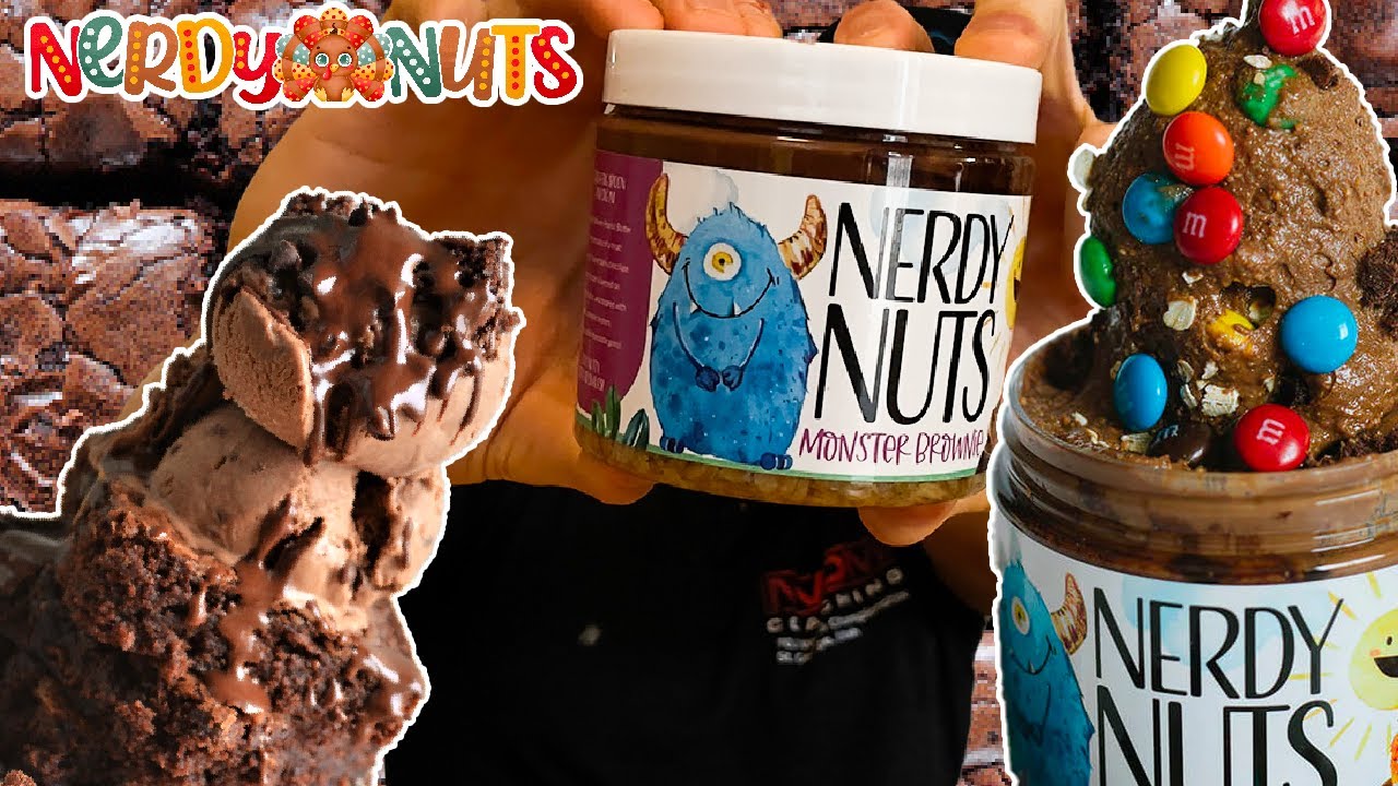 BOO! Monster BROWNIE Nerdy Nut Review! 👿 😈 ALL OF THE CHOCOLATE 🍫 - YouTube
