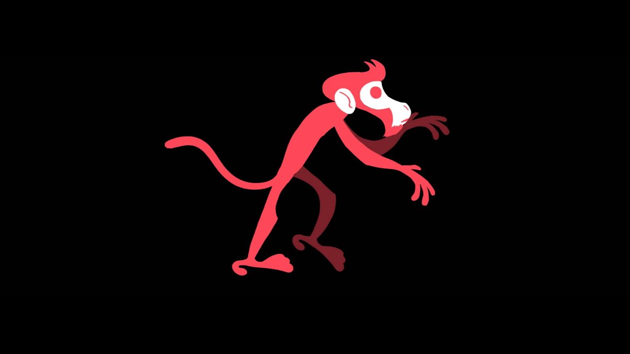 MONKEY WALK CYCLE - YouTube