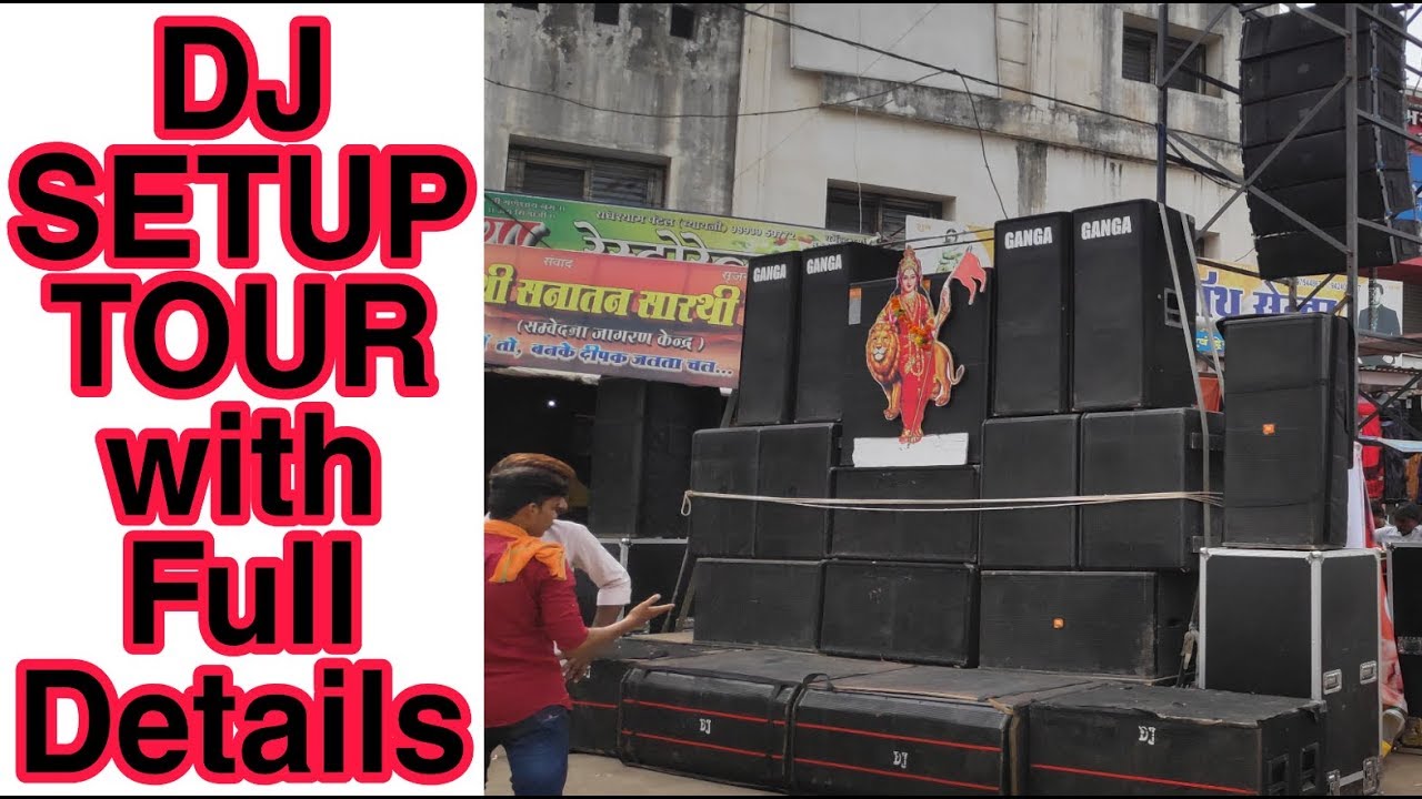 DJ Setup Tour - Full Details - Roadshow Setup - YouTube