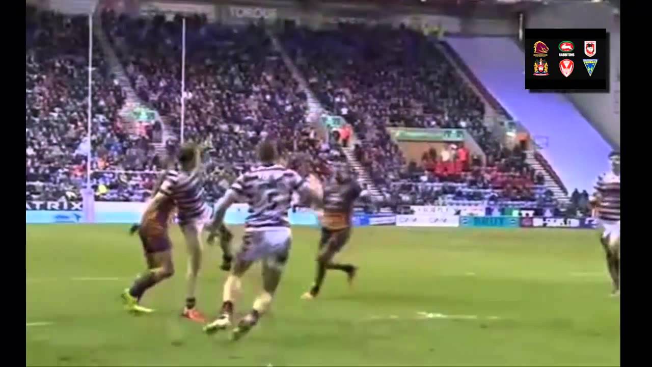 Lachlan Maranta - Wigan Warriors vs. Brisbane Broncos - Try of the ...