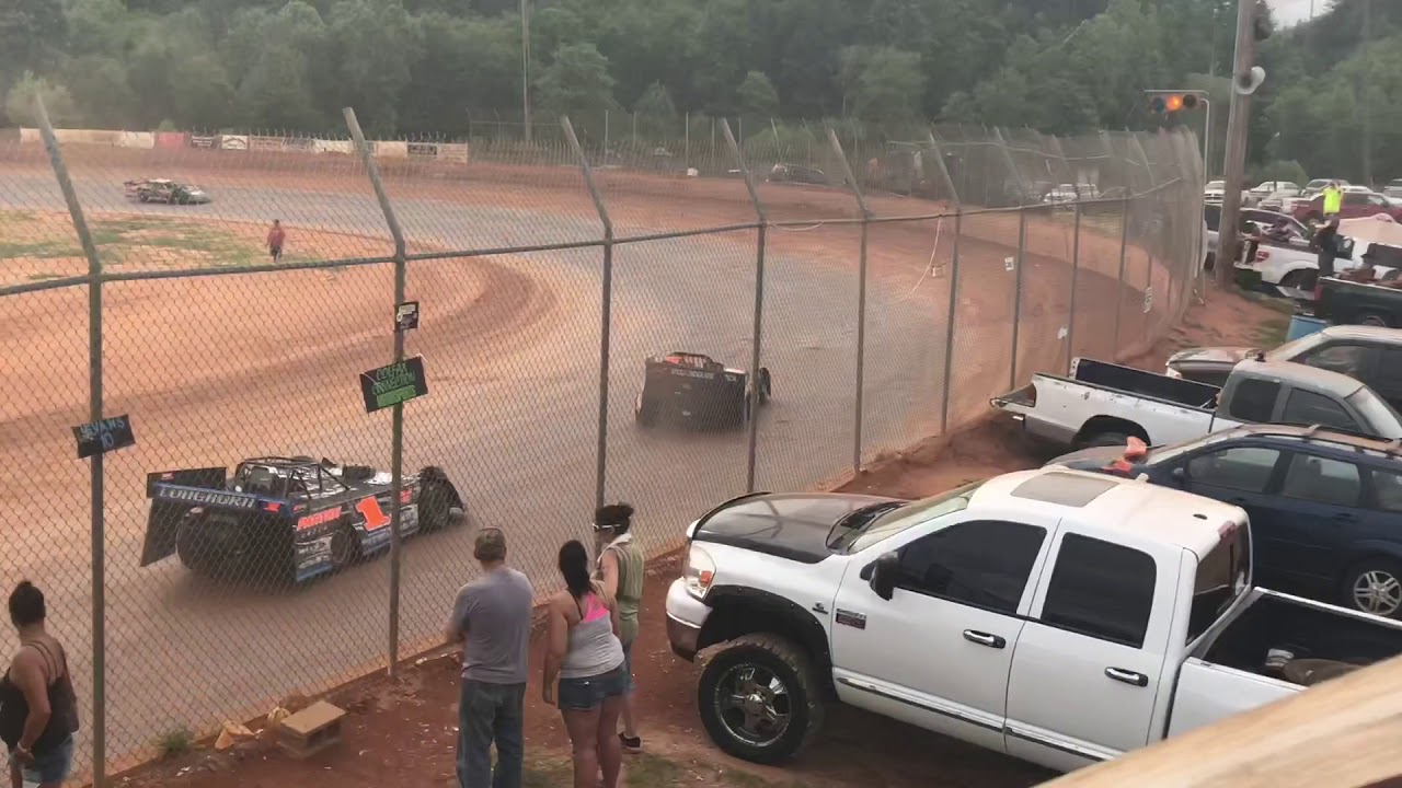 Blue Ridge Outlaw Late Models Harris Speedway 5/27/18 - YouTube