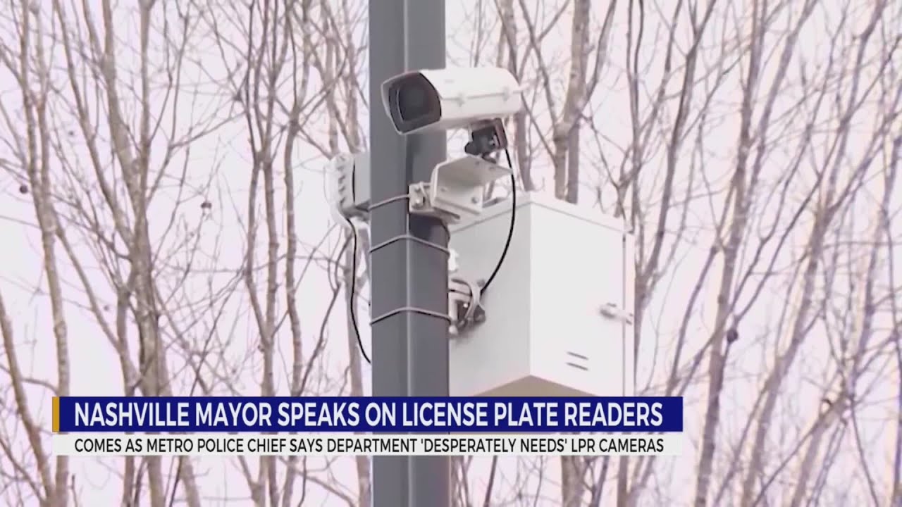 Nashville mayor speaks on license plate readers - YouTube