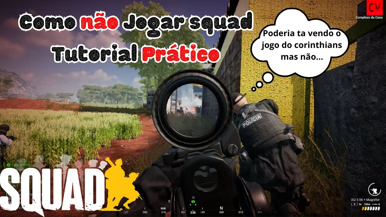Como Não Jogar Squad - Tutorial Prático. - YouTube