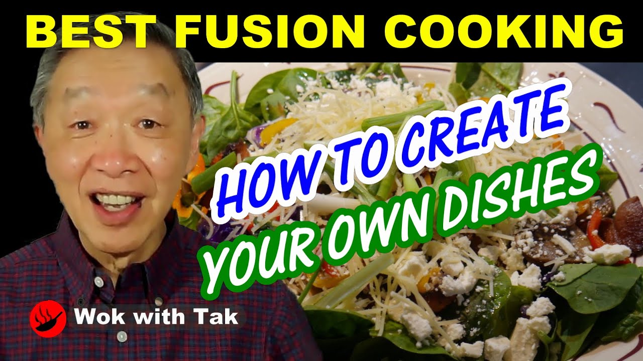 Cooking an Italian fusion dish in a wok. How to cook with creativity ...