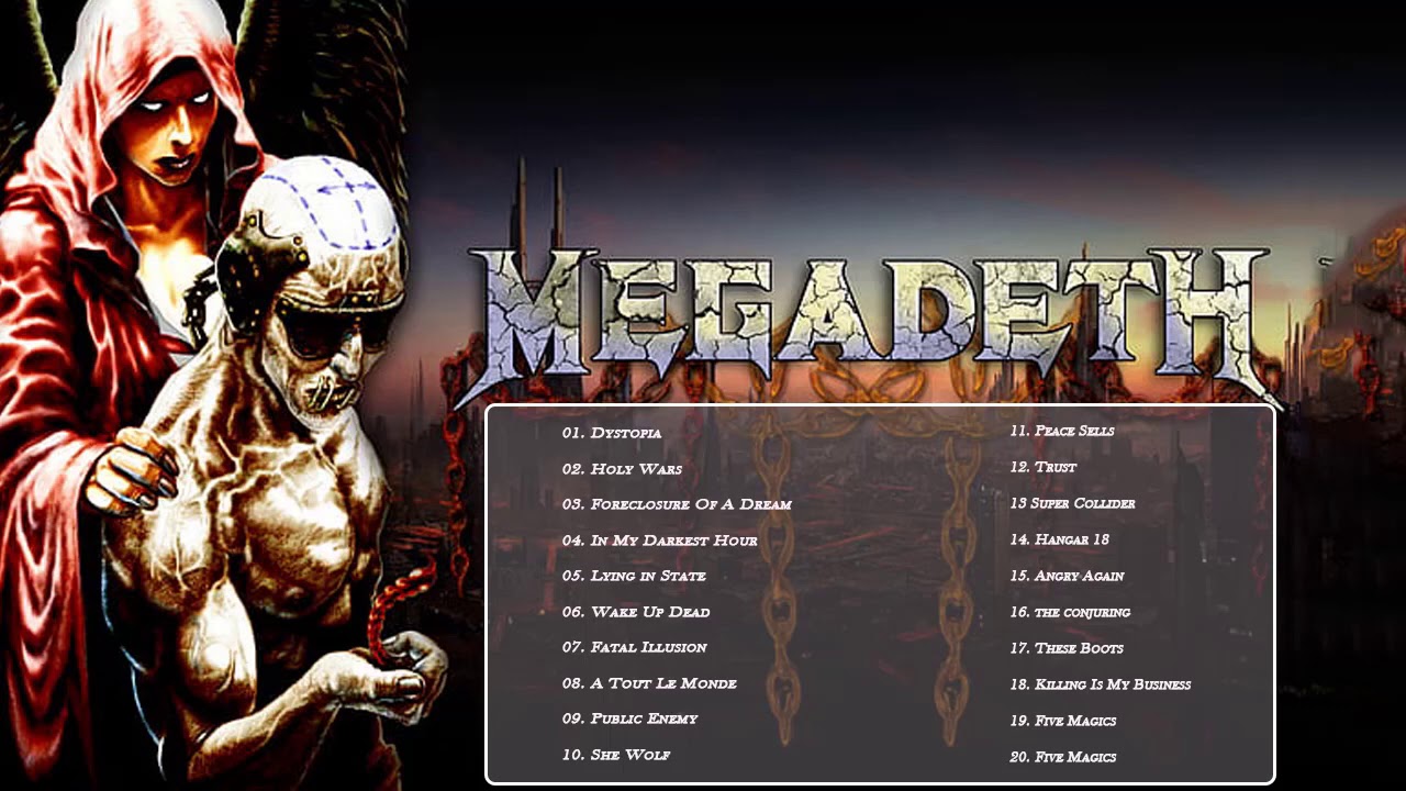Megadeth Greatest Hits //Megadeth Best Songs // Top Songs Collection ...