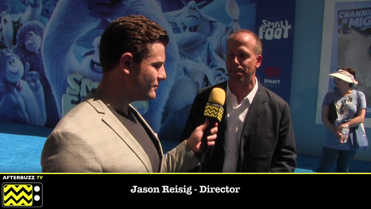 Jason Reisig at the Smallfoot Premiere - YouTube
