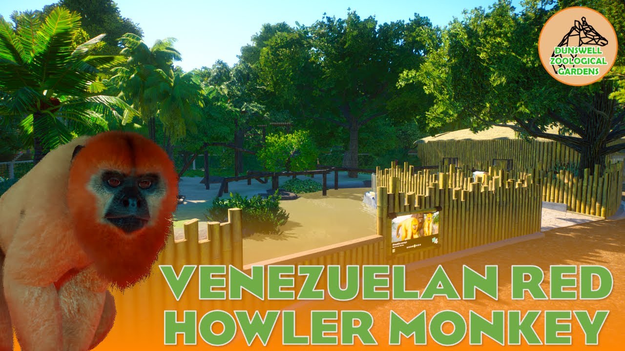 RED HOWLER HABITAT || EP03 || DUNSWELL ZOO || PLANET ZOO - YouTube