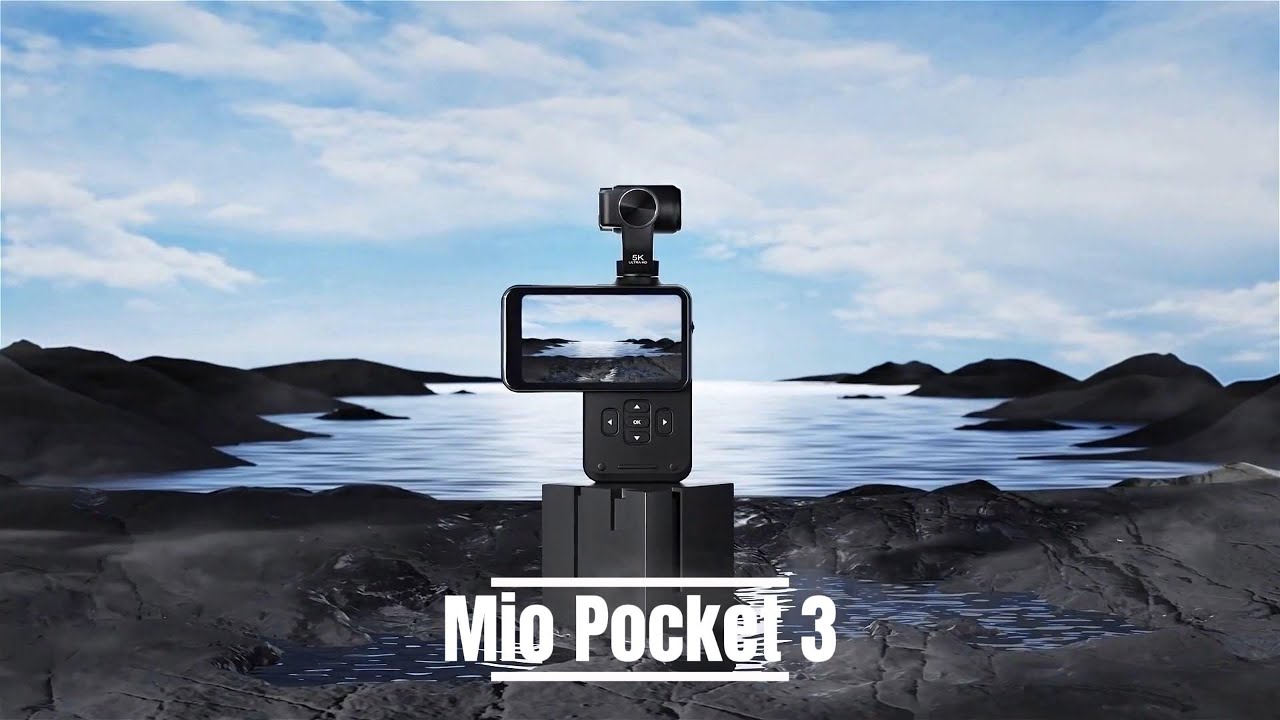 Karşınızda Mioji Mio Pocket 3 5K 30FPS 3 Eksenli Gimbal Kamera - YouTube