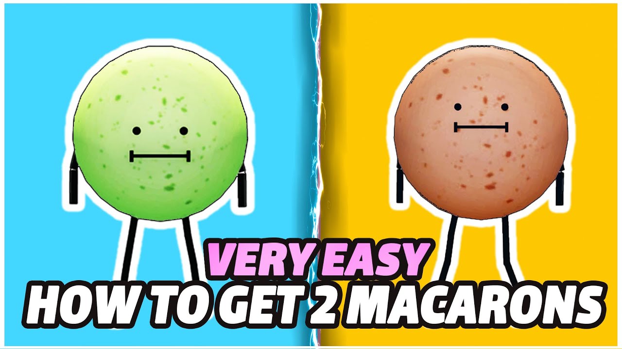 🔴How to get Pistachio Macaron & CHOCOLATE MACARON IN | Secret ...