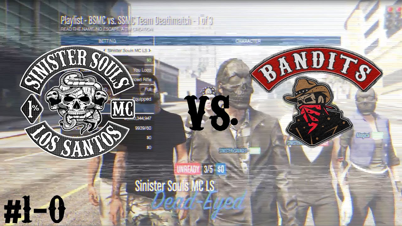 Sinister Souls MC vs Bandits MC #1-0 - YouTube