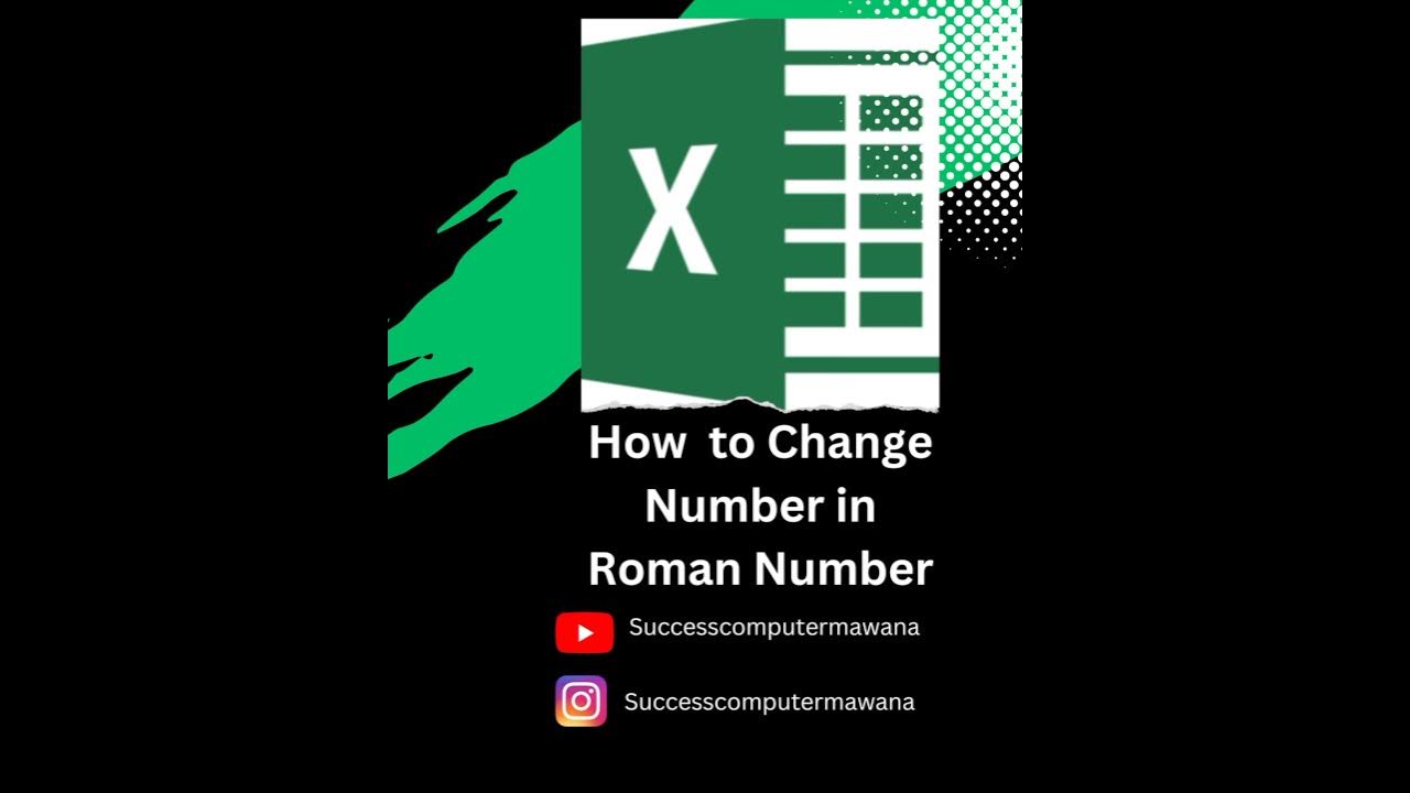 Numbers Change In Roman Numbers Excel Tricks And Tips shortvideo numbers-change-in-roman-numbers-excel-tricks-and-tips-shortvideo