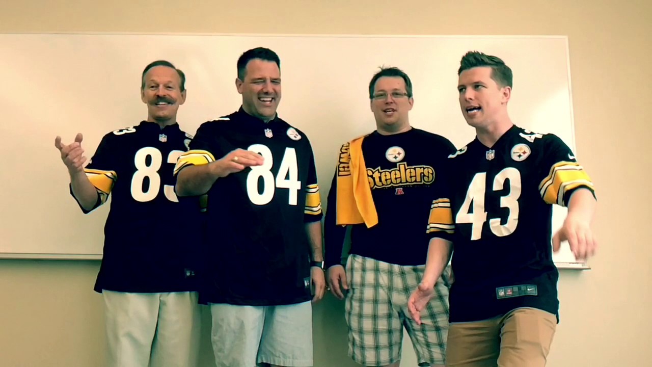 Pittsburgh Steelers Fight Song Quartet - YouTube