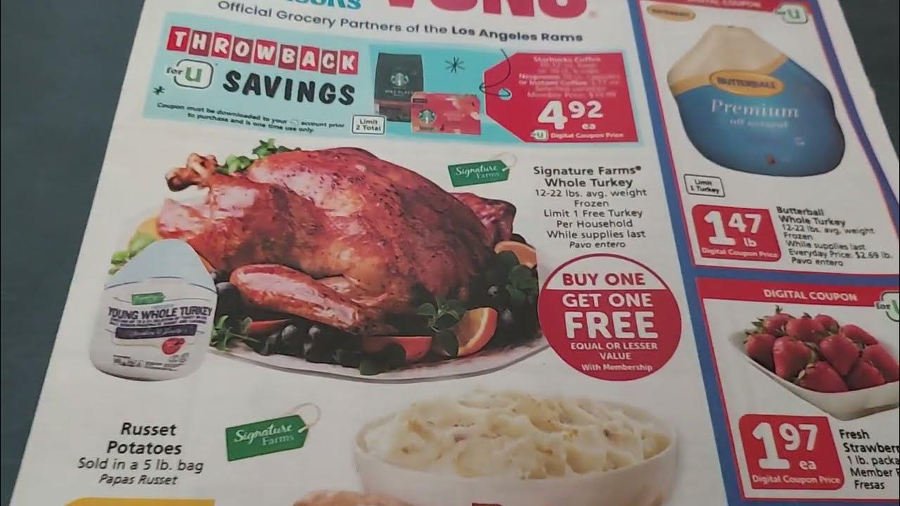 Albertsons/VONS/Safeway Ad Scan Southern California 11/8-14/2023 - YouTube