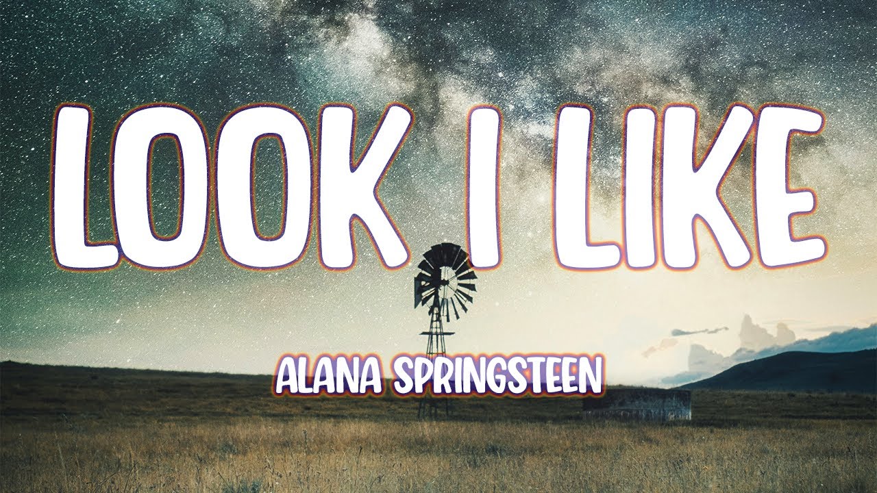 Alana Springsteen - look i like - YouTube