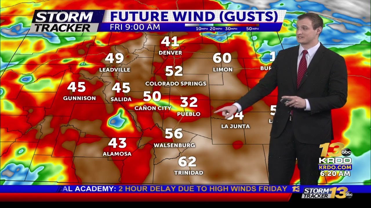 WEATHER ALERT: Strong winds elevated to around 70+ mph through Friday ...