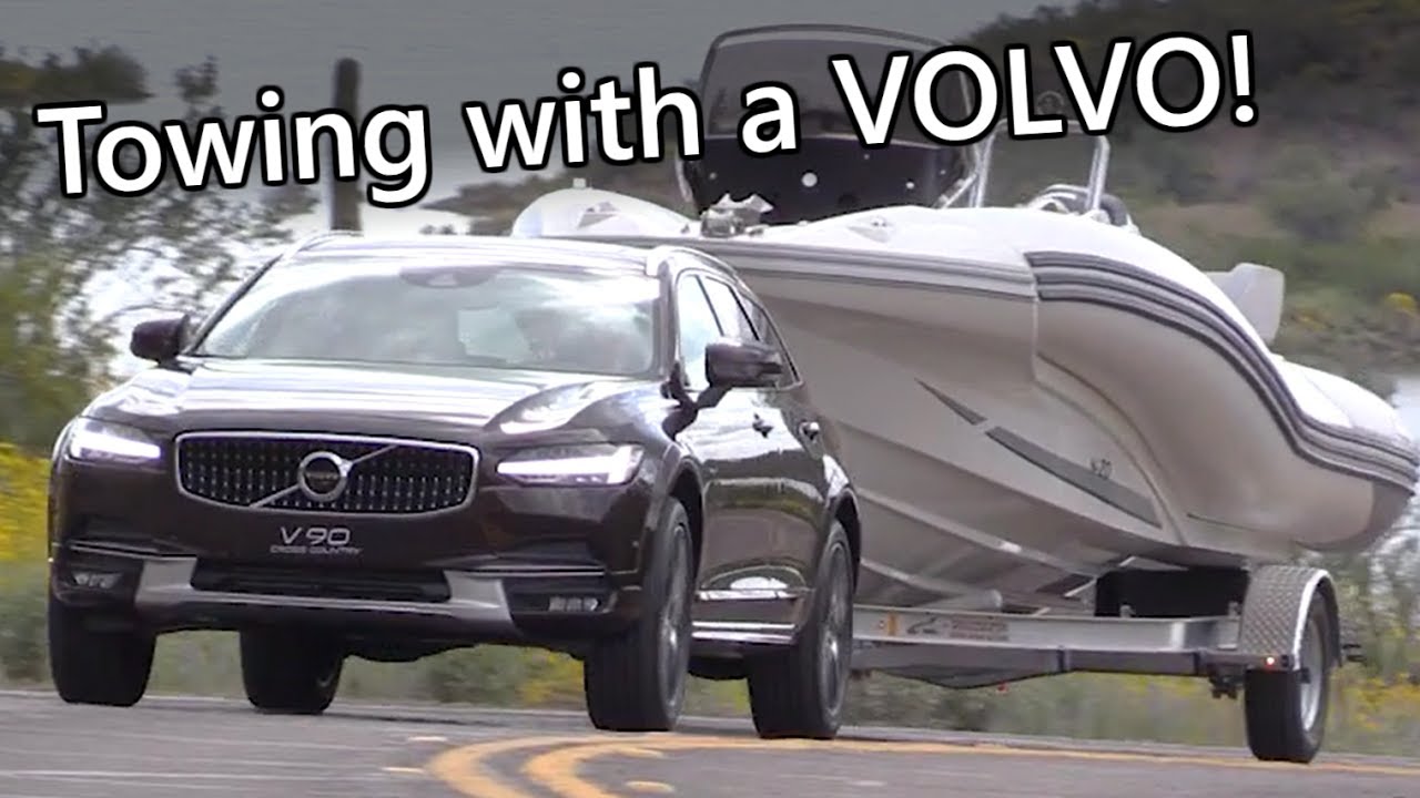 Towing with a VOLVO! - YouTube