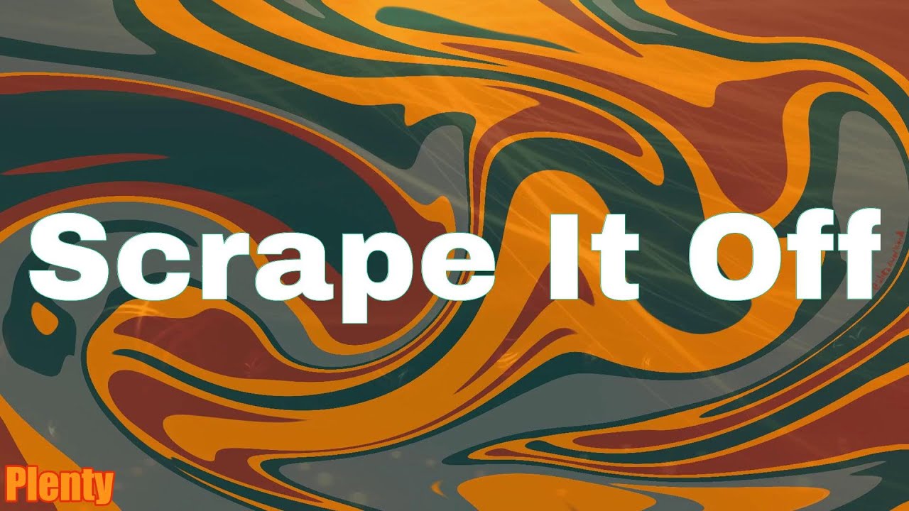 Scrape It Off - Pusha T (Lyrics) - YouTube