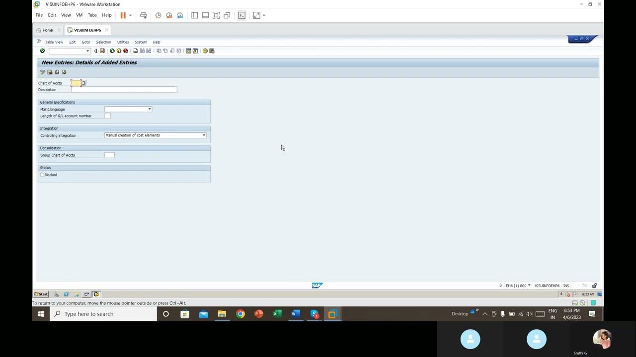 SAP FI ESS6 session 2.mp4 - YouTube
