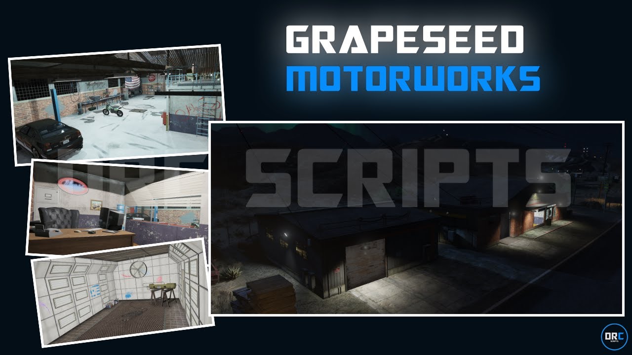 [MLO] GRAPESEED MOTORWORKS FIVEM MAP | PREVIEW | - YouTube