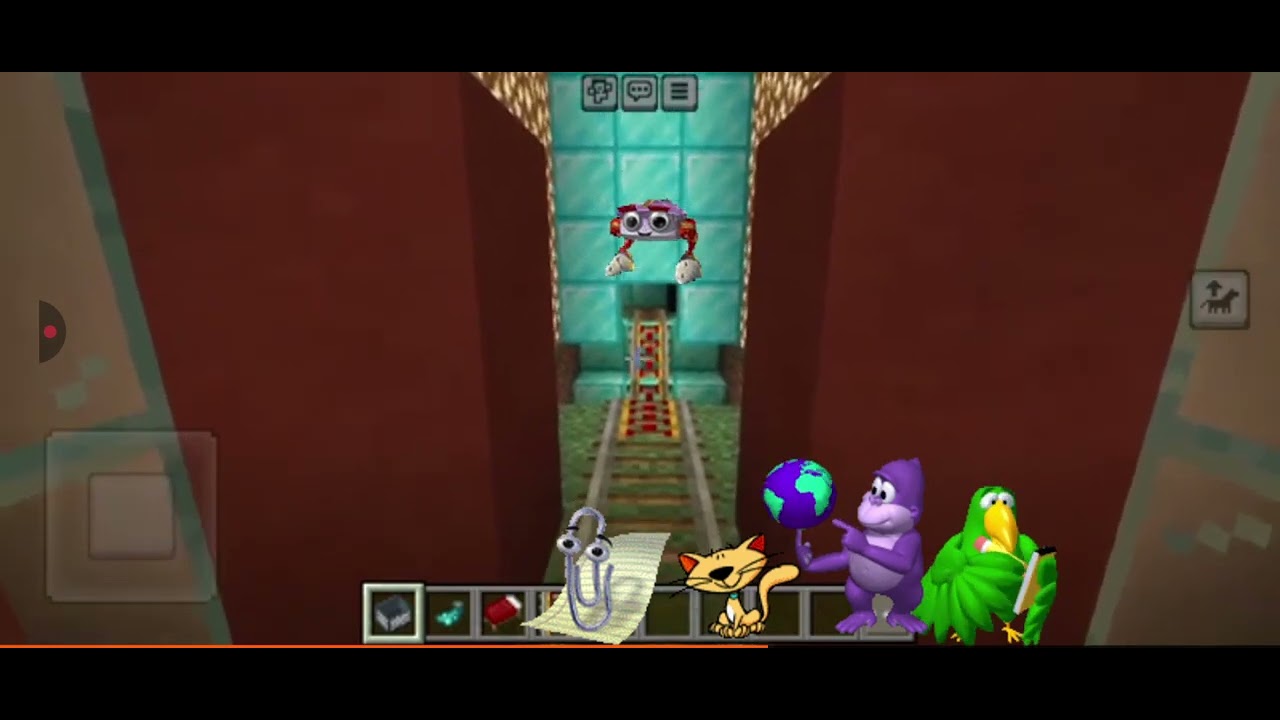 the simpsons ride minecraft in clippy round 1 - YouTube