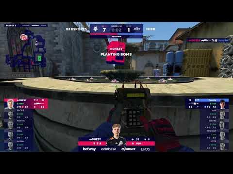 INSANE 1V4 CLUTCH BY M0NESY VS MIBR - YouTube