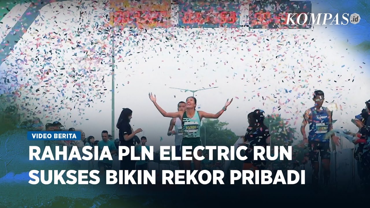 Kejutan Rekor Pribadi Berhamburan di PLN Electric Run 2023 - YouTube