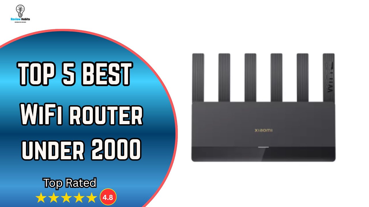 Top 5 Best WiFi Routers Under 2000 in 2025 | Budget High-Speed Internet ...