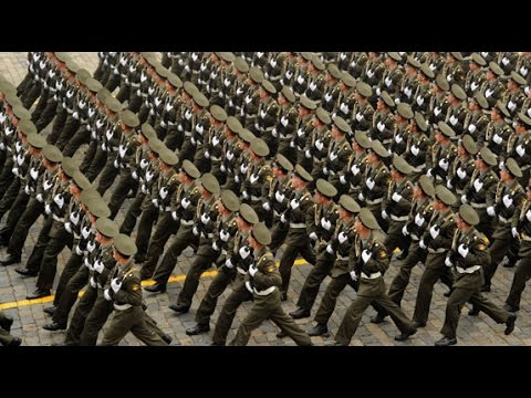 russian army: sponge bob song! Funny