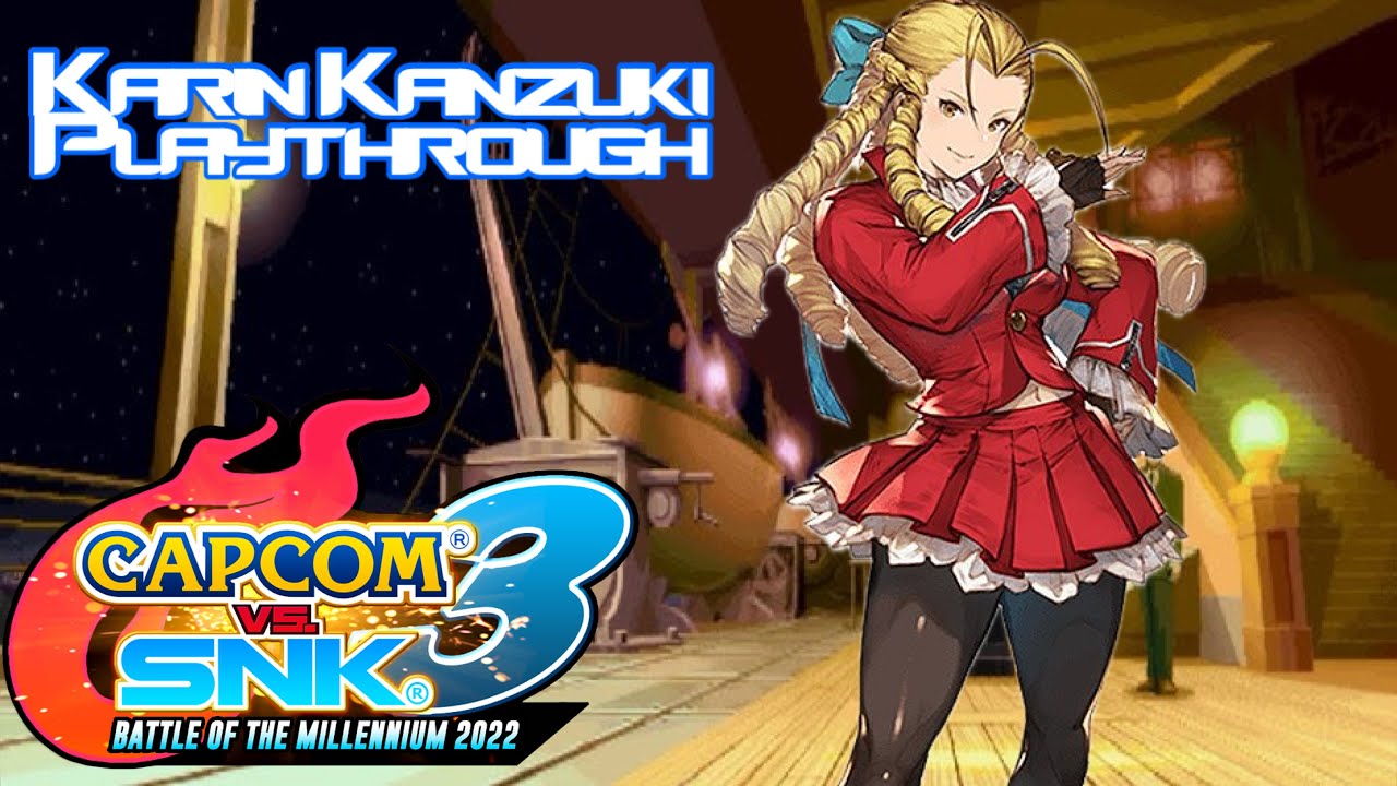 [M.U.G.E.N.] Capcom vs. SNK X: Extreme Edition - Karin Kanzuki ...