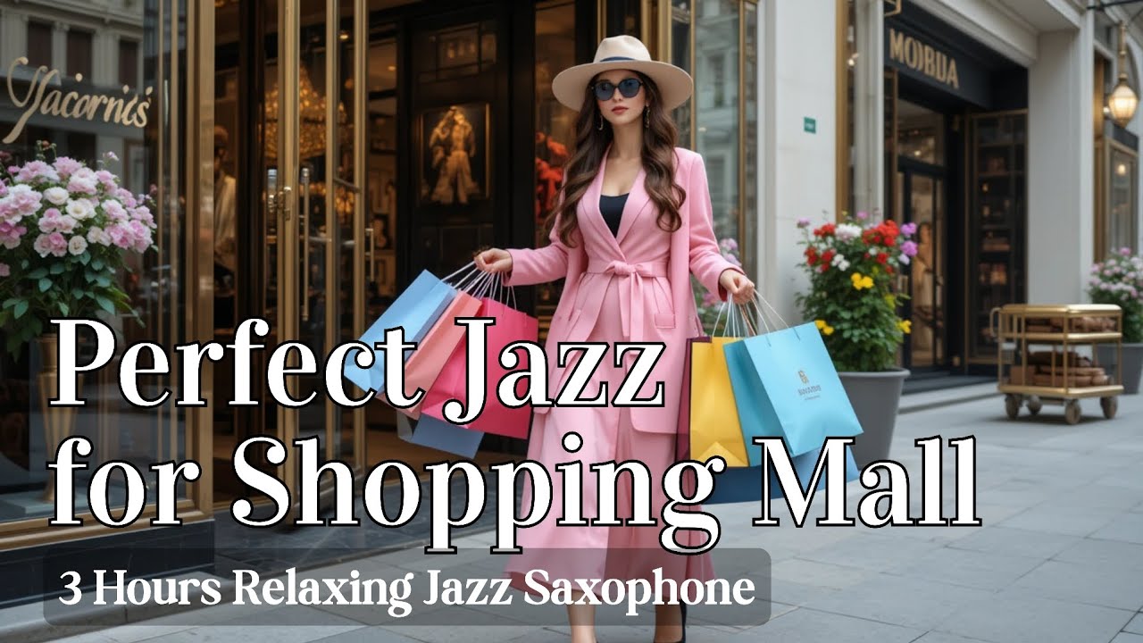 Shopping Mall Music 2025 | Store BGM | Jazz Playlist for Boutiques ...