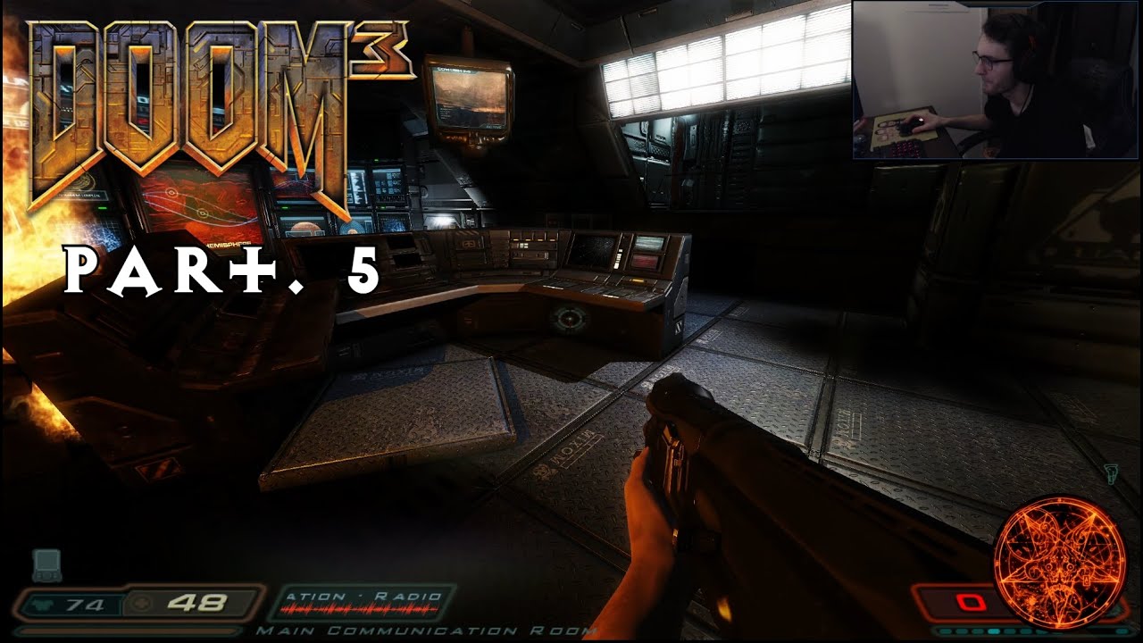 Doom 3 Gameplay (Pt. 5) - Back to Hell - YouTube