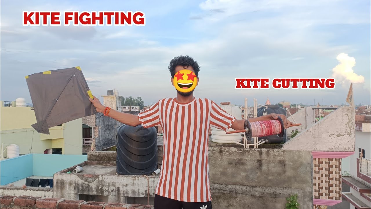 Kite Fighting in No Wind 😲 | kite flying | kites vlogs - YouTube