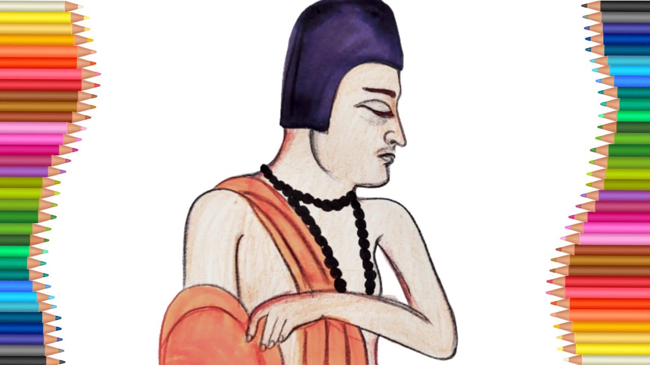 Surdas Drawing Step By Step | Surdas Sketch | How To Draw Surdas Step ...