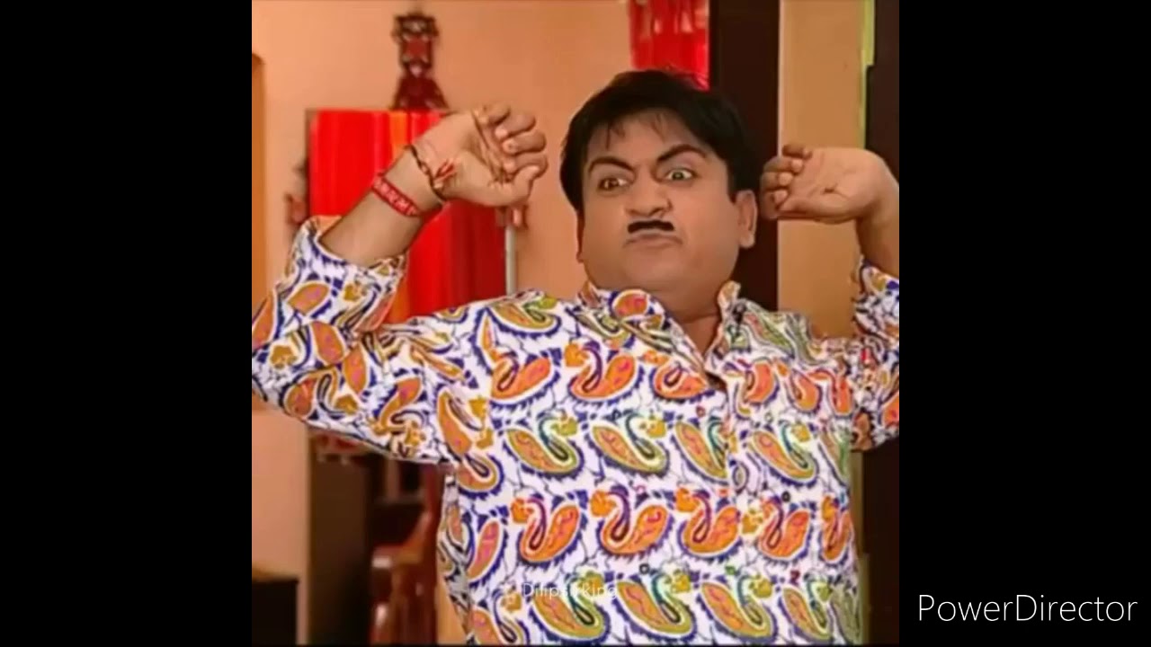 jethalal and bapuji comedy scean - YouTube