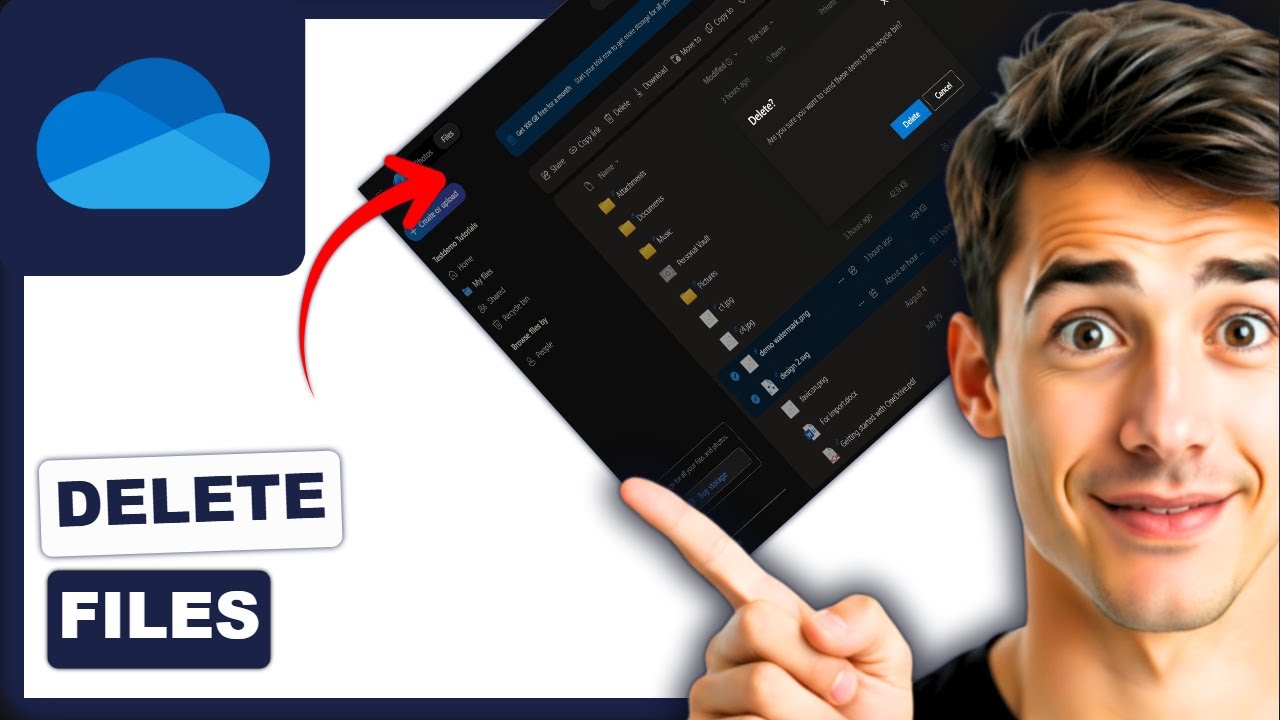 How to delete files in OneDrive (Easiest Way)(2026 Guide) - YouTube