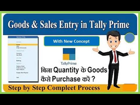 Double Entry Kaise Kare Sales And Purchase Voucher Entry in Tally Prime ...
