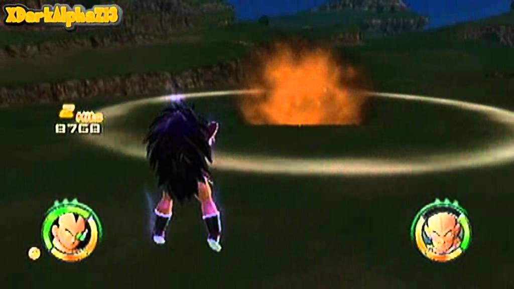 DragonBall Z Raging Blast 2 Raditz Moveset - YouTube