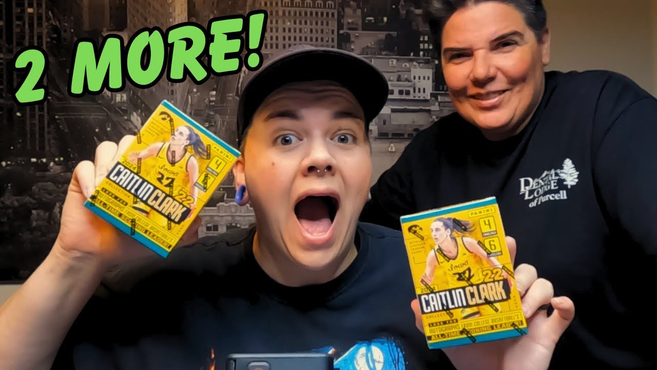 Panini Caitlin Clark Collection Box Break! - YouTube