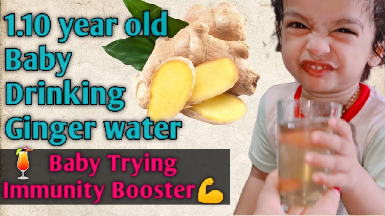 Baby Drinking Ginger Water Covid19 baby-drinking-ginger-water-covid19