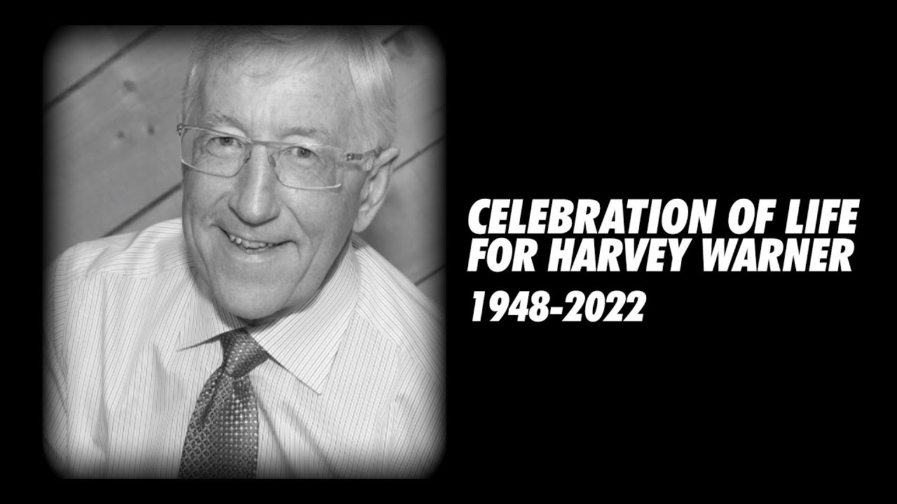 Celebration of Life for Harvey Warner - YouTube