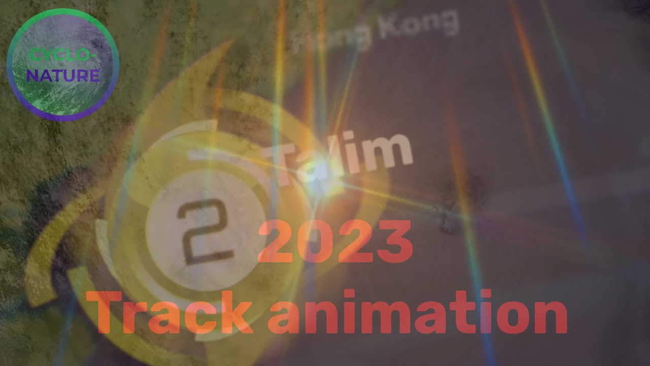 Track of Typhoon Talim (2023) - YouTube