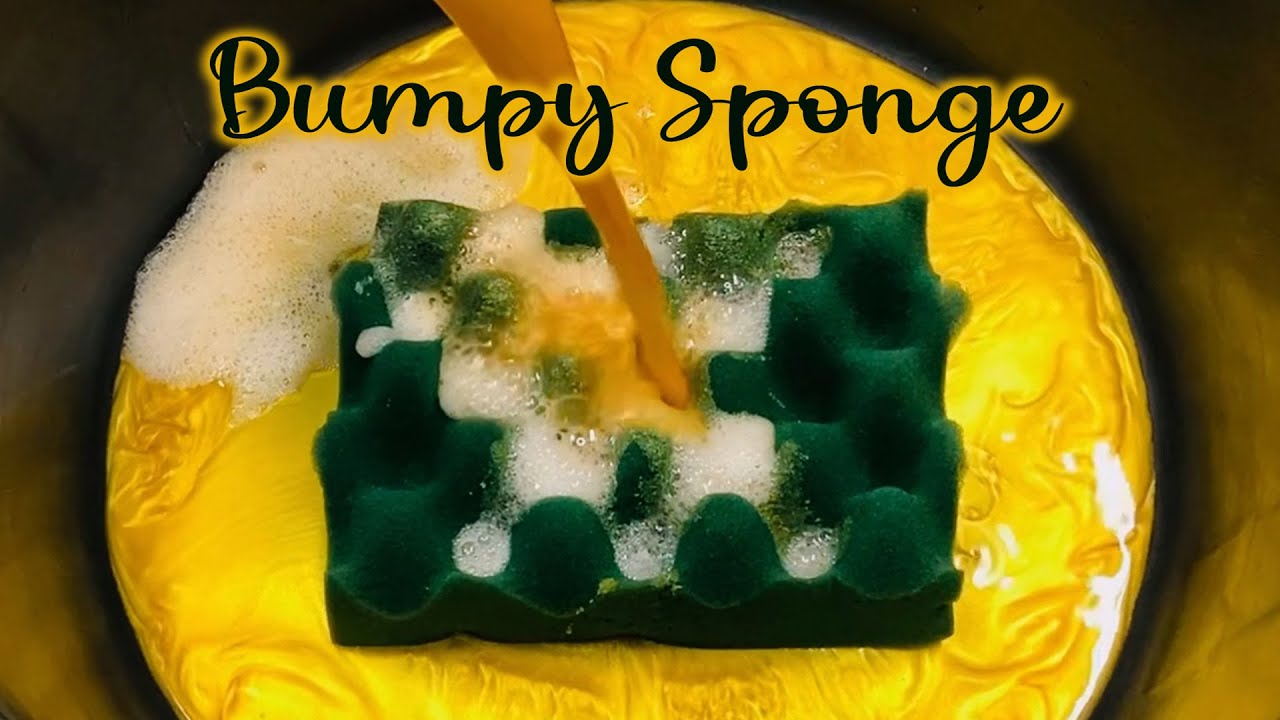 ASMR Sponge 497.Bumpy Sponge - YouTube