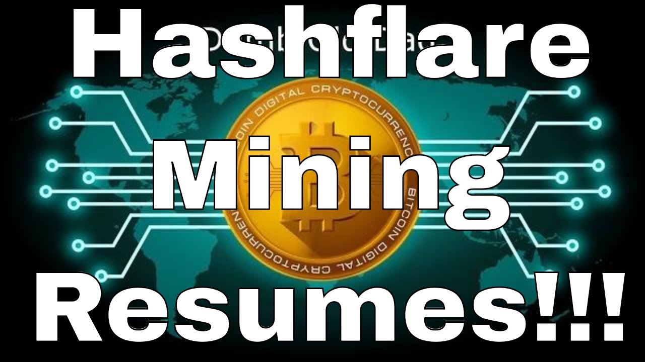 Hashflare Mining Starting Again? - YouTube