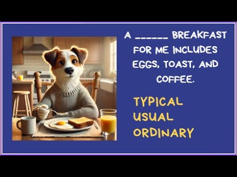 English words - typical / ordinary / usual - YouTube