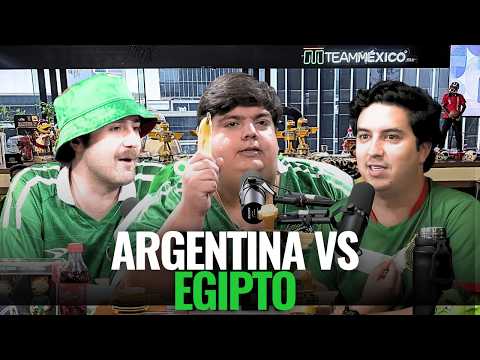 REACCION ARGENTINA VS EGIPTO -  SHOW DEL GORDO