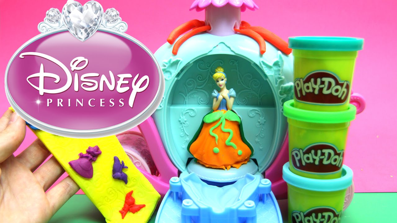 DibusYmas Play Doh Magical Carriage Featuring Disney Princess ...