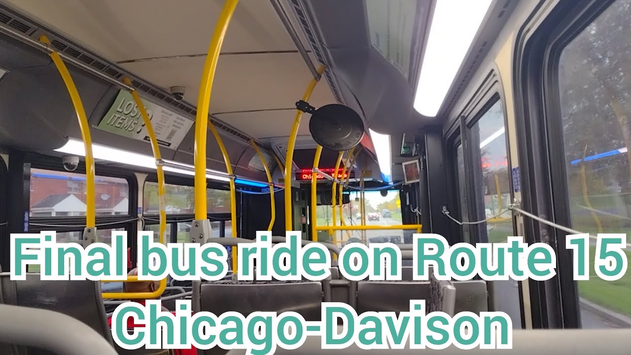 (Final) Onboard EB DDOT bus 1710 XD40 NFI 2017 on Route 15 Chicago ...