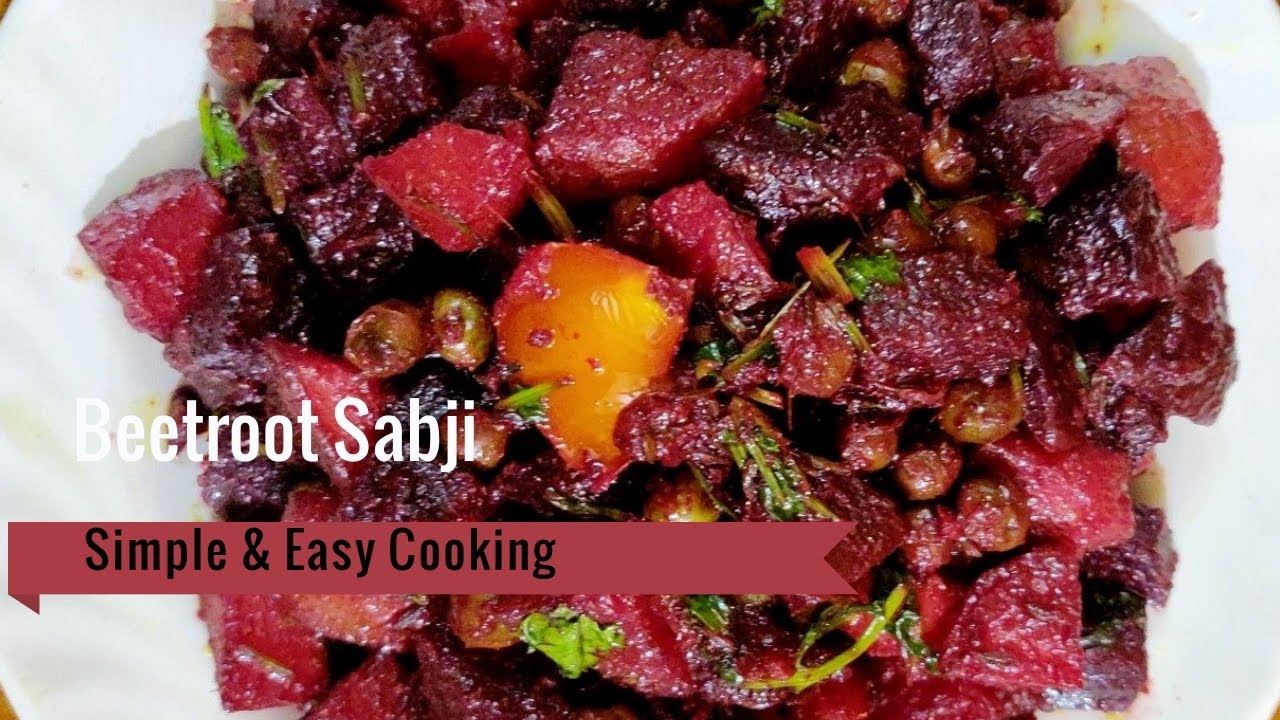 How to Make Easy Beetroot Sabzi | बीटरूट सब्जी | Seasonal Sabji ...