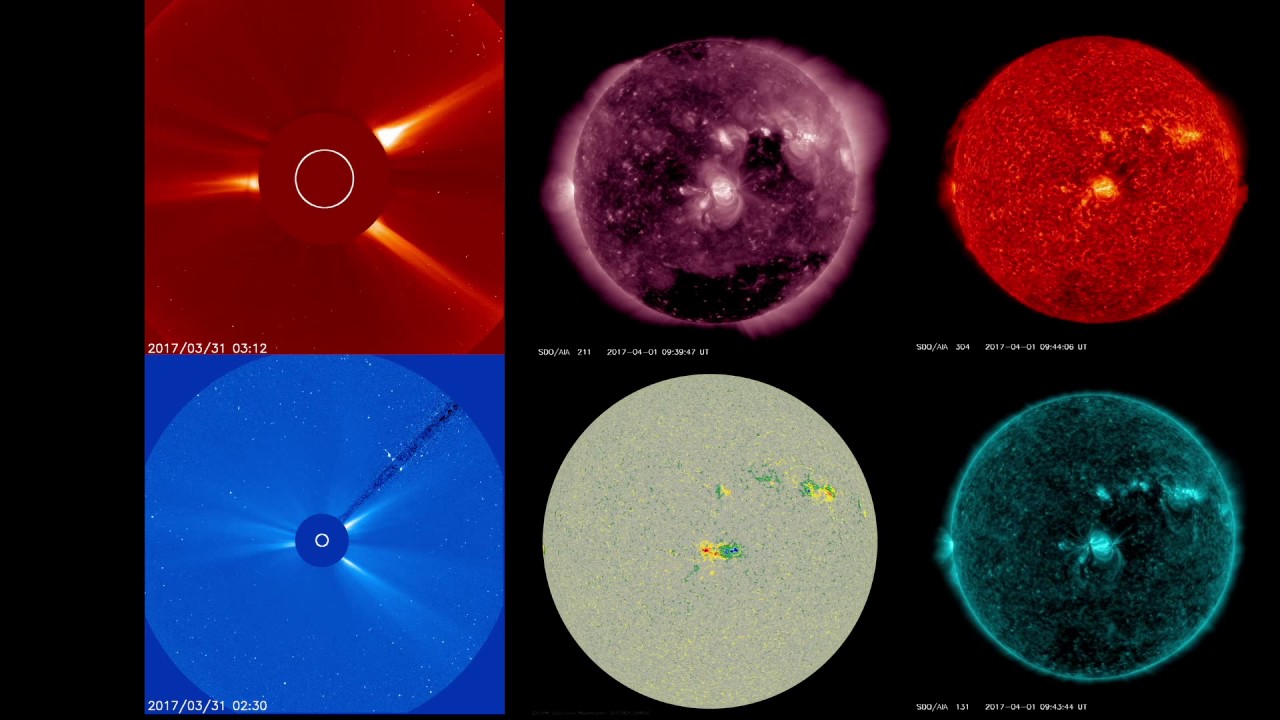 The Sun on April 1-2, 2017 - YouTube
